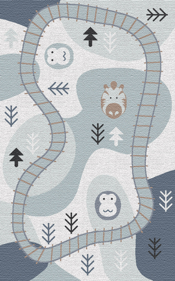 Zoomer Hand Tufted rug - New Zealand Wool, Viscose & Silk | Opulent Rugs